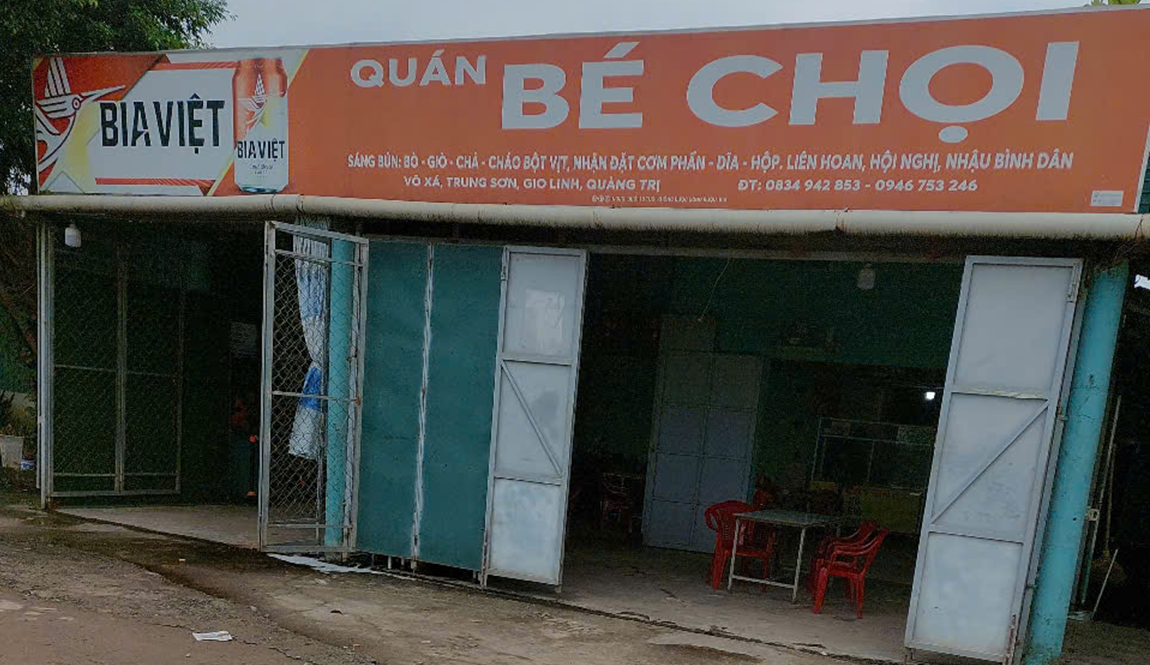 Quán nhậu bé chọi